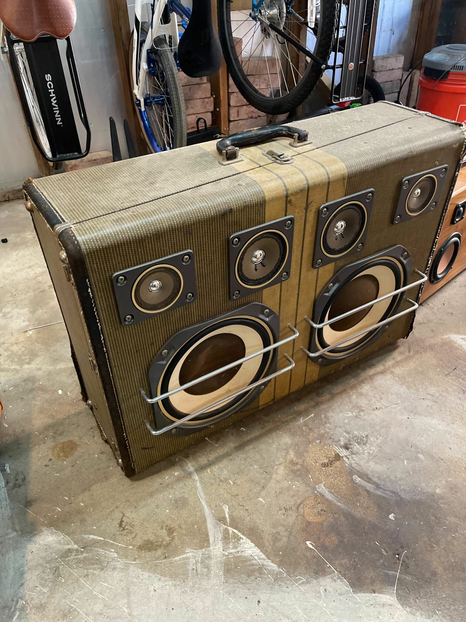Vintage Suitcase Boomboxes - The HiFi Case