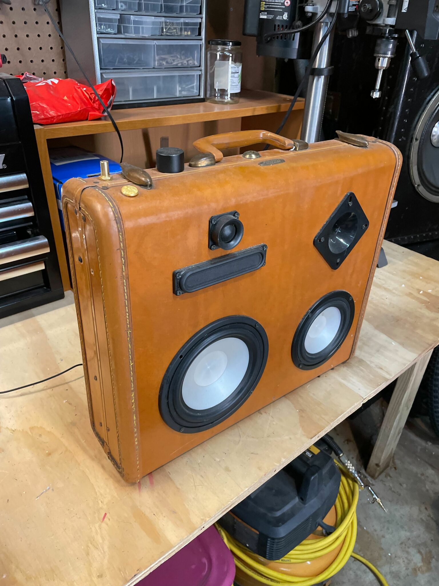 Vintage Suitcase Boomboxes - The HiFi Case